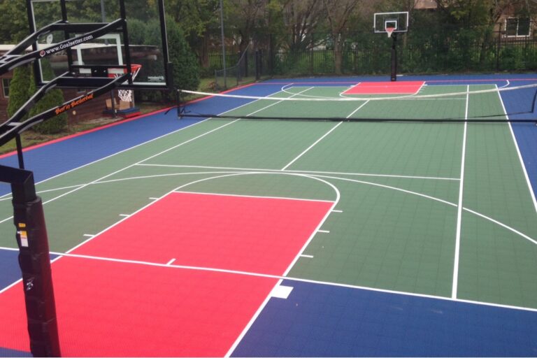 Outdoor Basketball Court Flooring Material | Surface Options